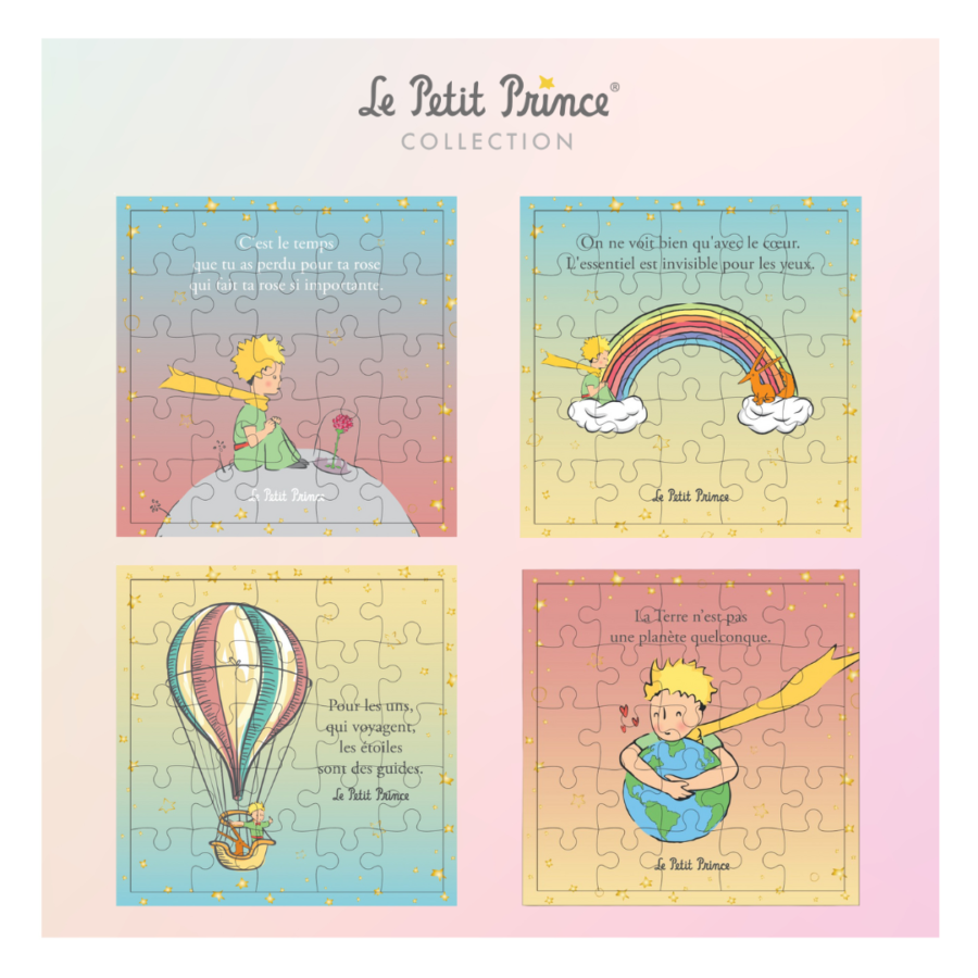 New ! Puzzle postcards The Little Prince x Kiub – The Little Prince